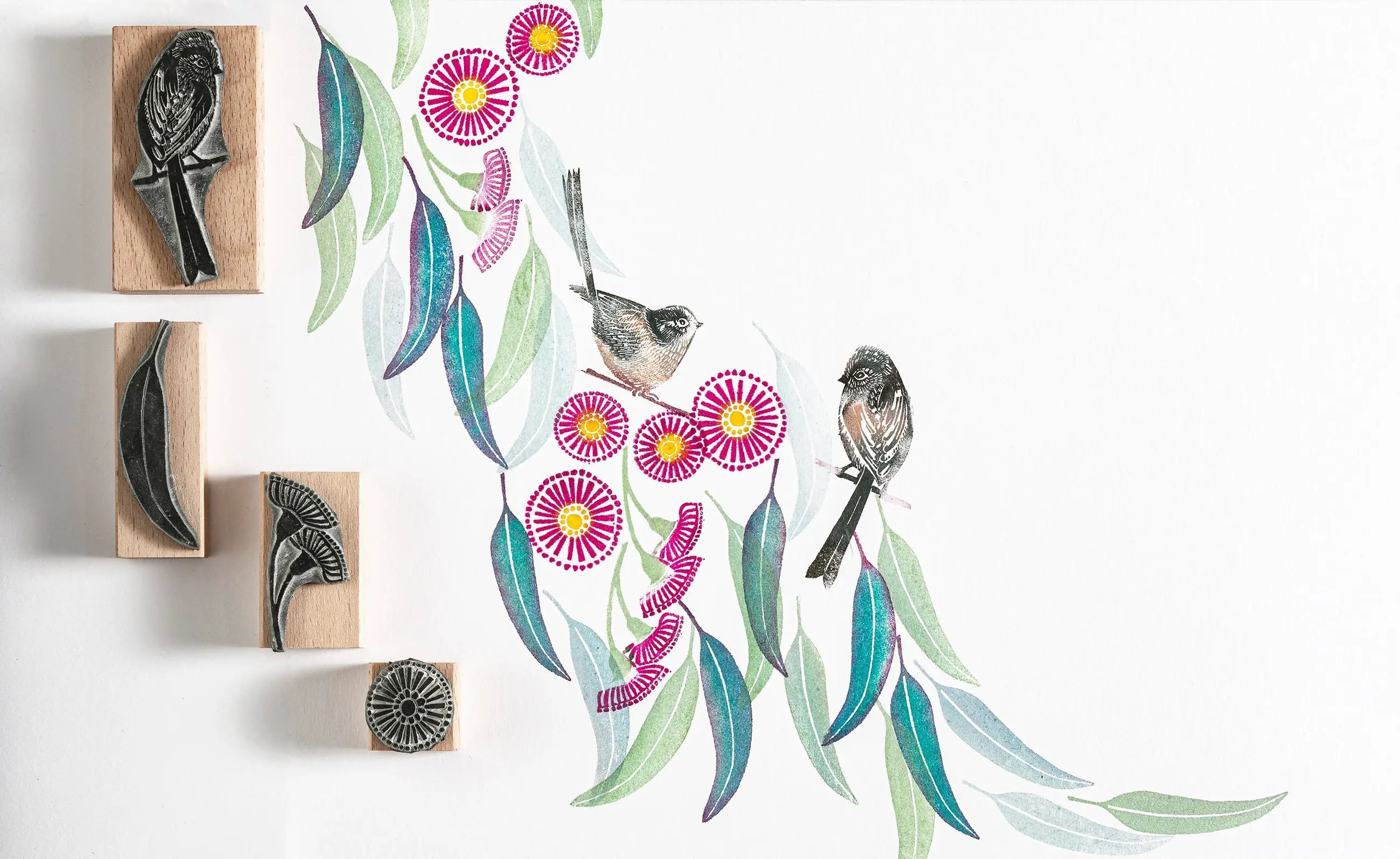 Bird & Animal Rubber Stamps | Noolibird