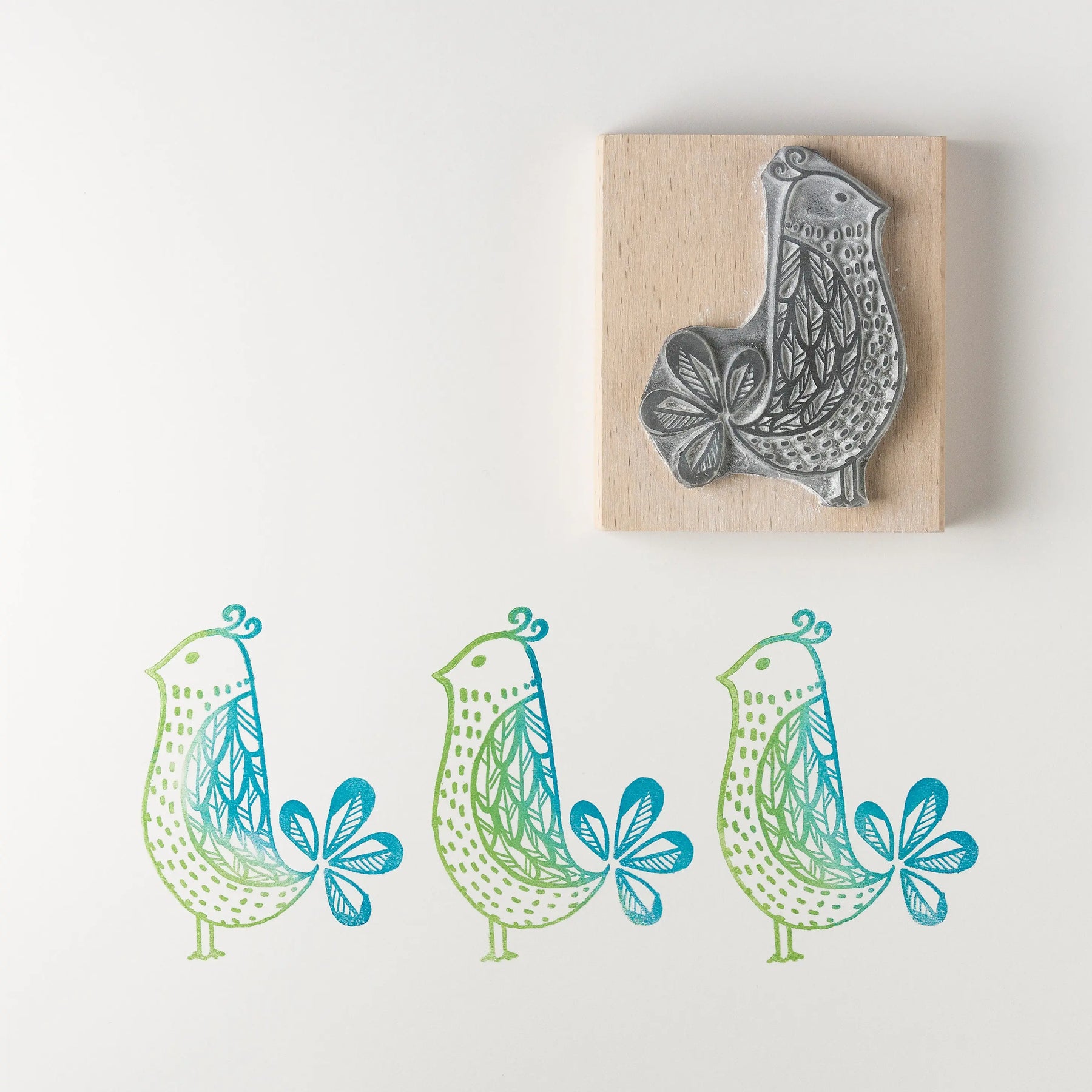Happy Bird Rubber Stamps, Retro Bird Stamp, Little Birdie Rubber Stamp ...